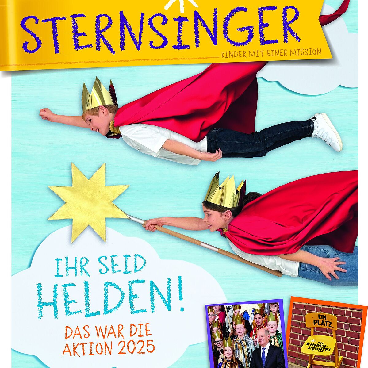Sternsinger-Magazin: Helden – Sternsinger auf Tour | Kindermissionswerk ...