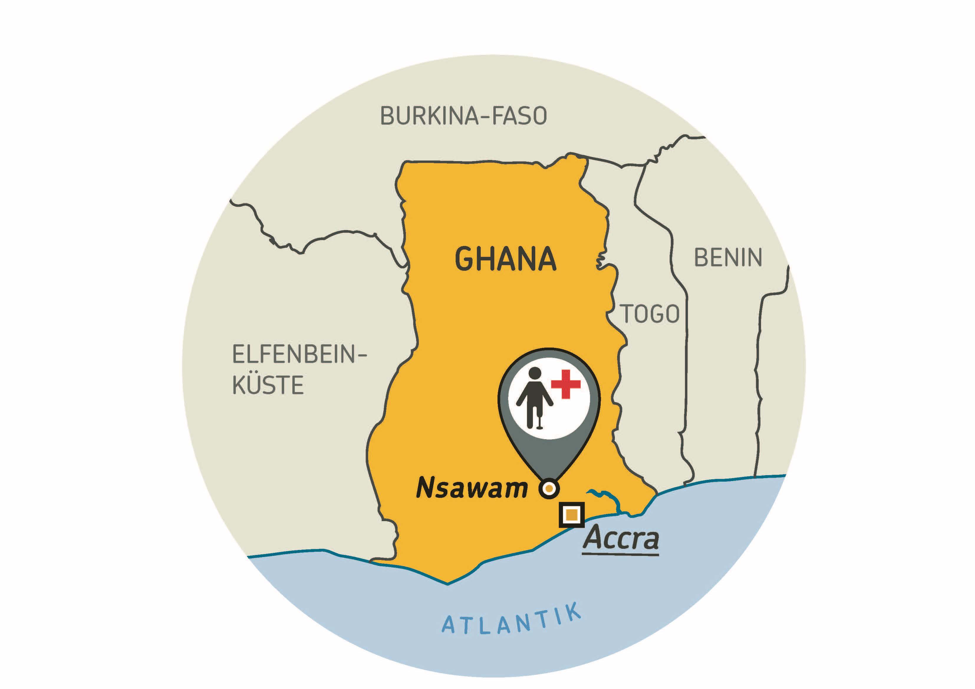 Pressemappe: Reportage - Orthopädisches Trainingszentrum in Ghana ...